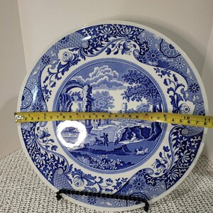 Spode Blue Italian Raised Cake/cheese Plate 11" - Etsy