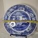 Spode Blue Italian Raised Cake/cheese Plate 11" - Etsy
