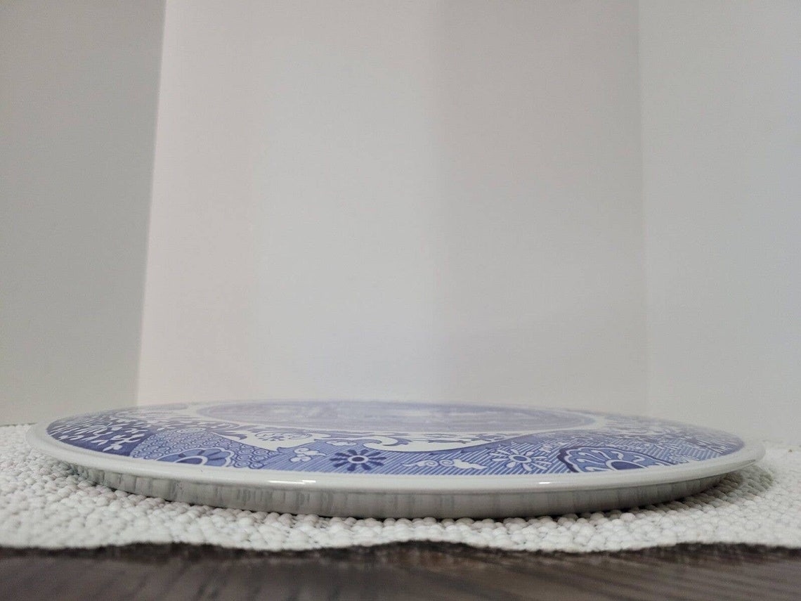 Spode Blue Italian Raised Cake/cheese Plate 11 - Etsy