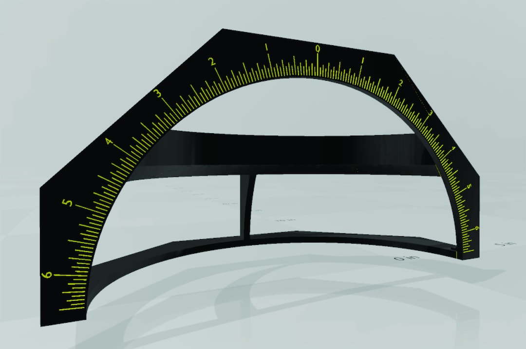 3D Print (DOWNLOAD) Bowling Ball Span Ruler 3d Print Design for 3d ...