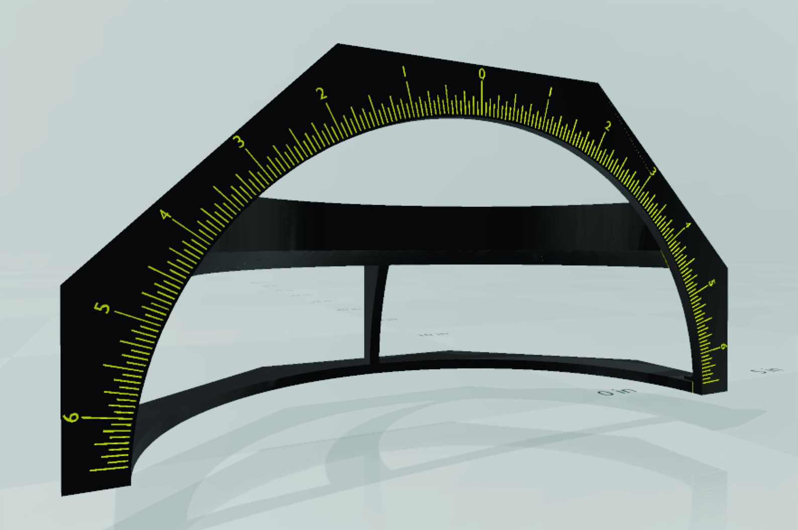 3D Print (DOWNLOAD) Bowling Ball Span Ruler 3d Print Design for 3d ...