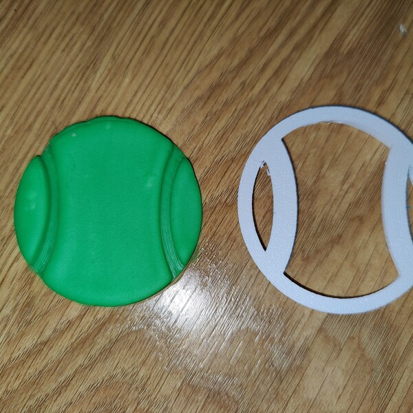 Tennis Ball Cookie Cutter - Etsy