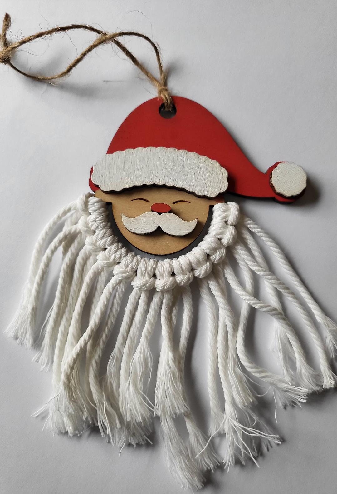 Santa Ornament Glowforge Digital Download Only - Etsy