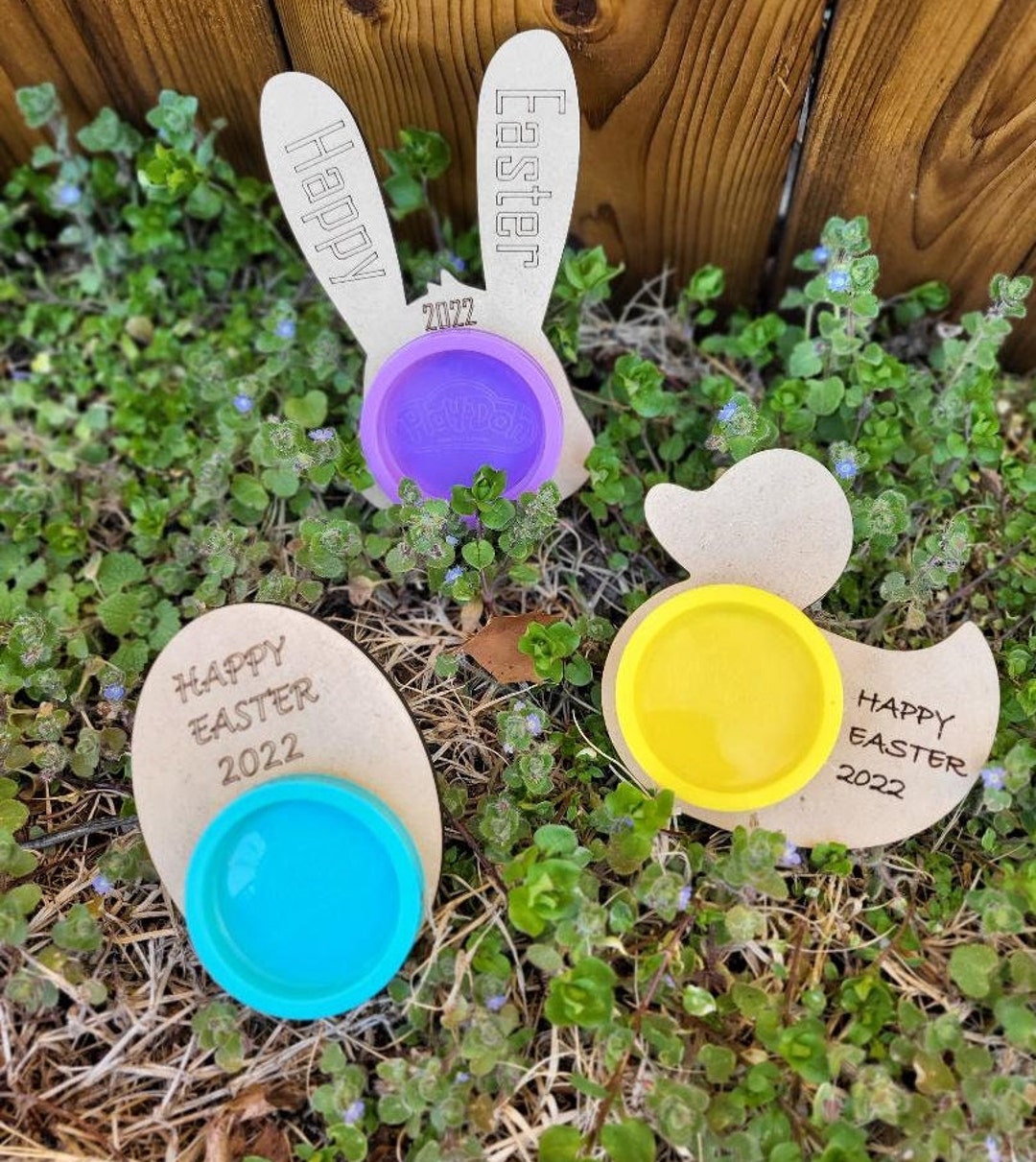 Easter Glowforge Doh, SVG ONLY, Digital Download, Basket Fillers,easter ...