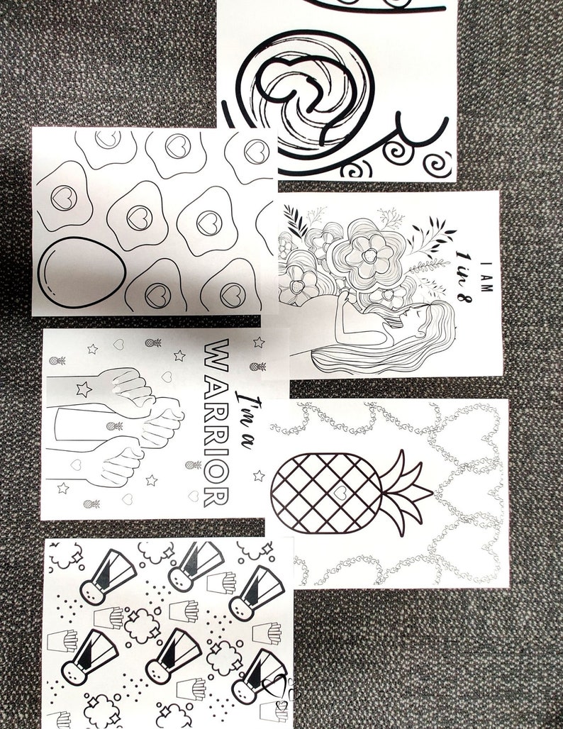 IVF Positive Affirmations Coloring Book 32 Pages - Etsy