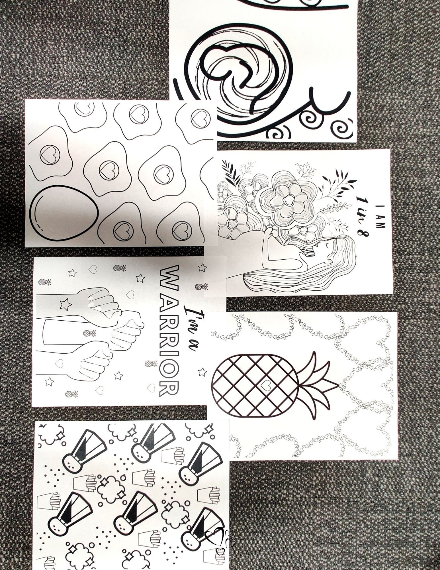 IVF Positive Affirmations Coloring Book 32 Pages - Etsy