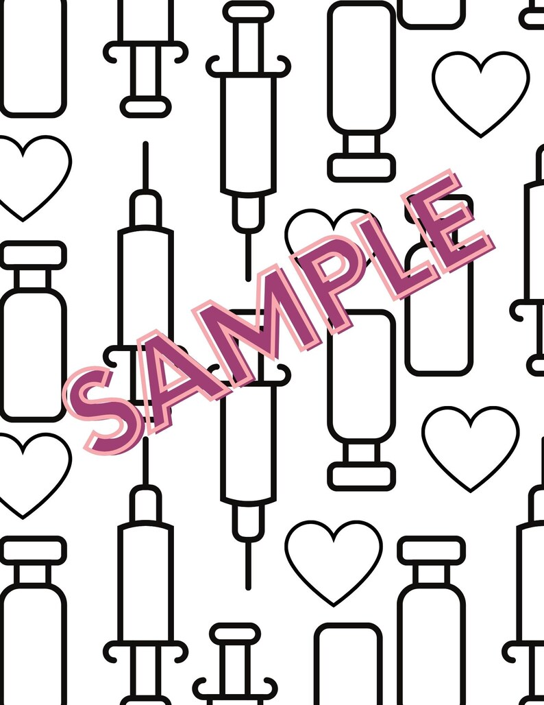 IVF Positive Affirmations Coloring Book 32 Pages - Etsy