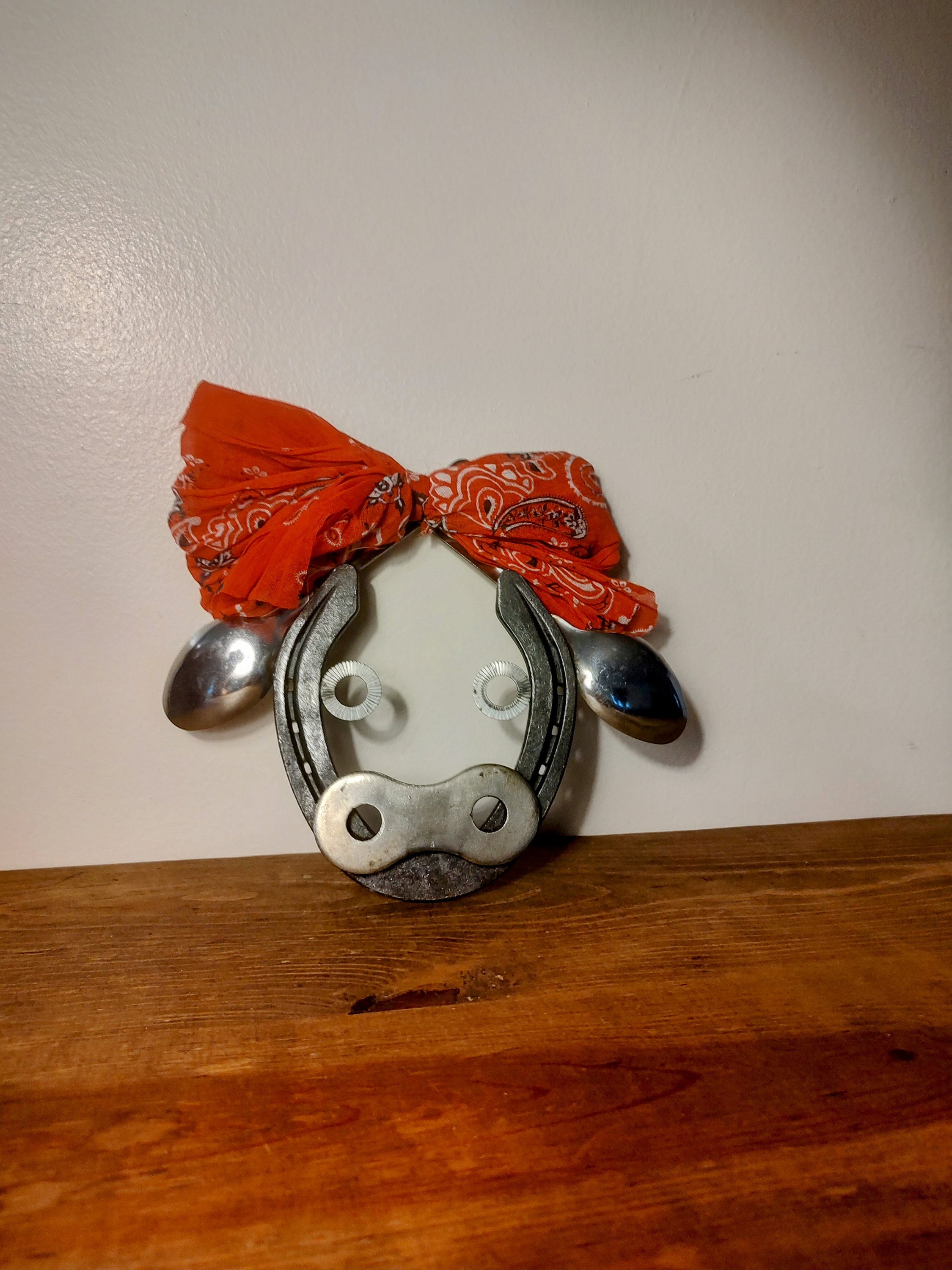 Horseshoe Cow Decorative Wall Art, Cow Decor, Cow Decoration - Etsy