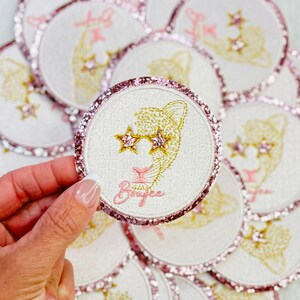 Boujee Leopard Embroidered Patch - Etsy