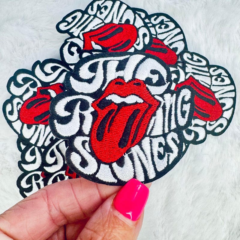 Rolling Stones Patch - Etsy
