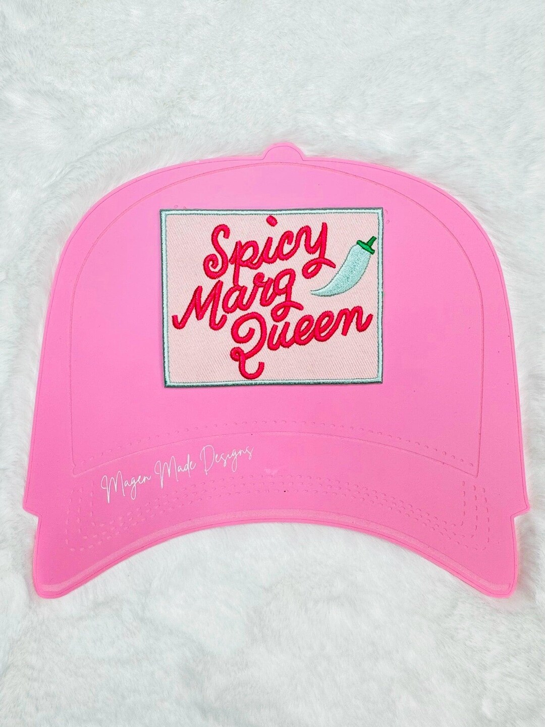 Spicy Marg Queen Embroidered Patch - Etsy