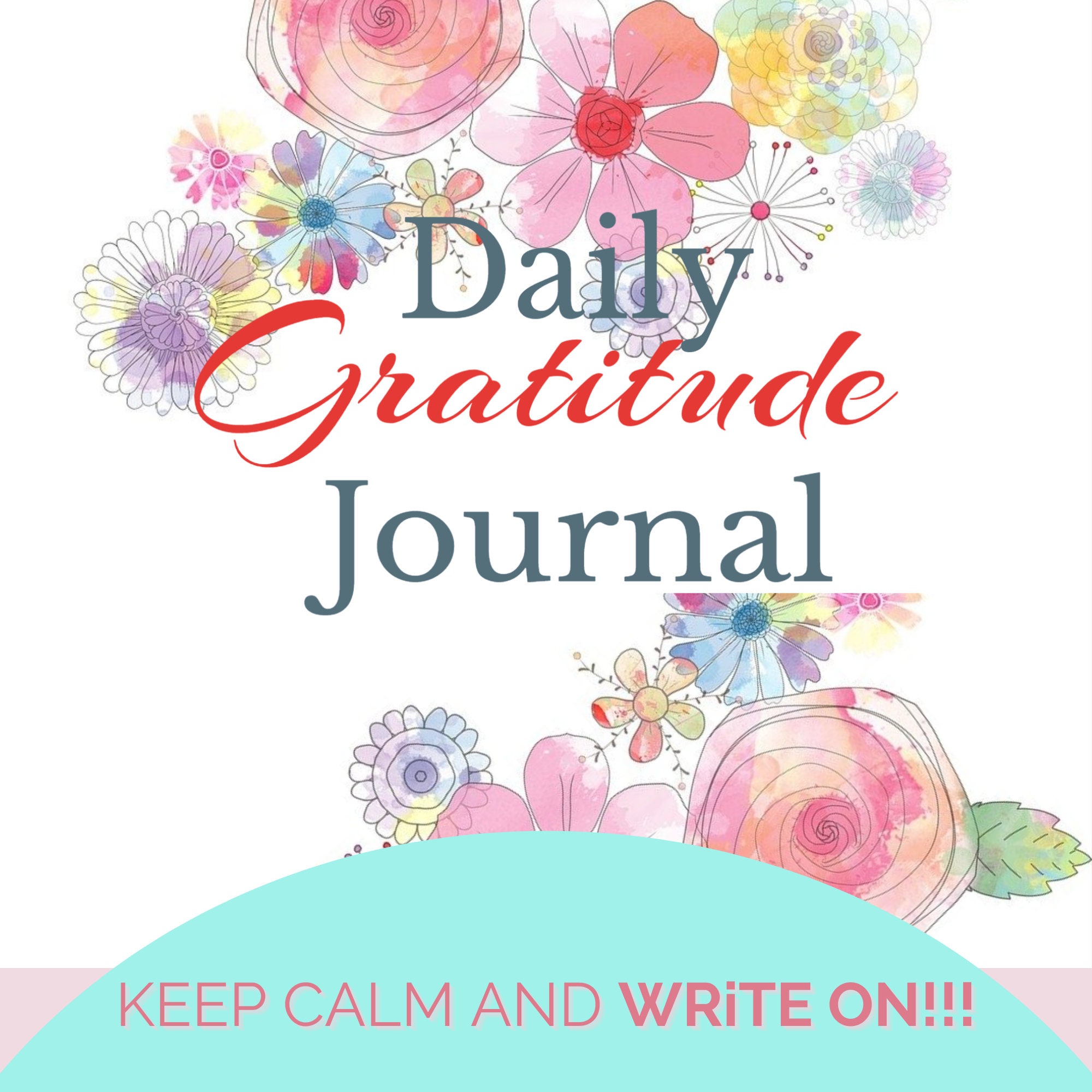 Gratitude Journal for Women to Guide You Through Daily Mindfulness ...