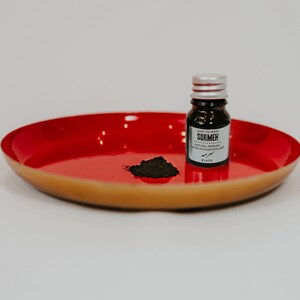 Sormeh Persian Loose Powder Black Eyeliner. Coconut Sweet Almond Oil ...