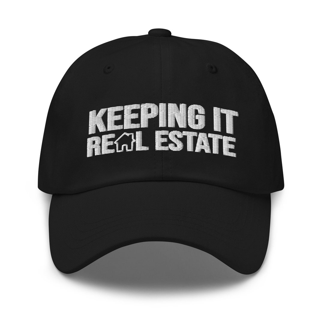 Keeping It Real Estate Hat, Realtor Hat, Realtor Gift, Real Estate ...