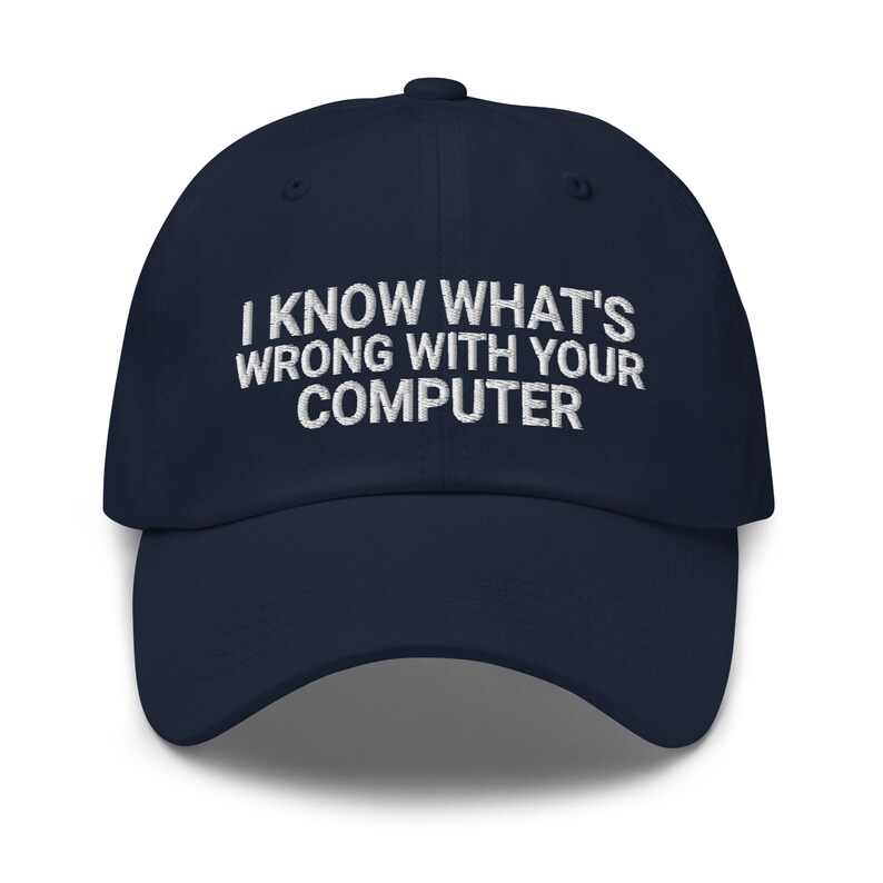 I Know What's Wrong With Your Computer Hat IT Tech - Etsy