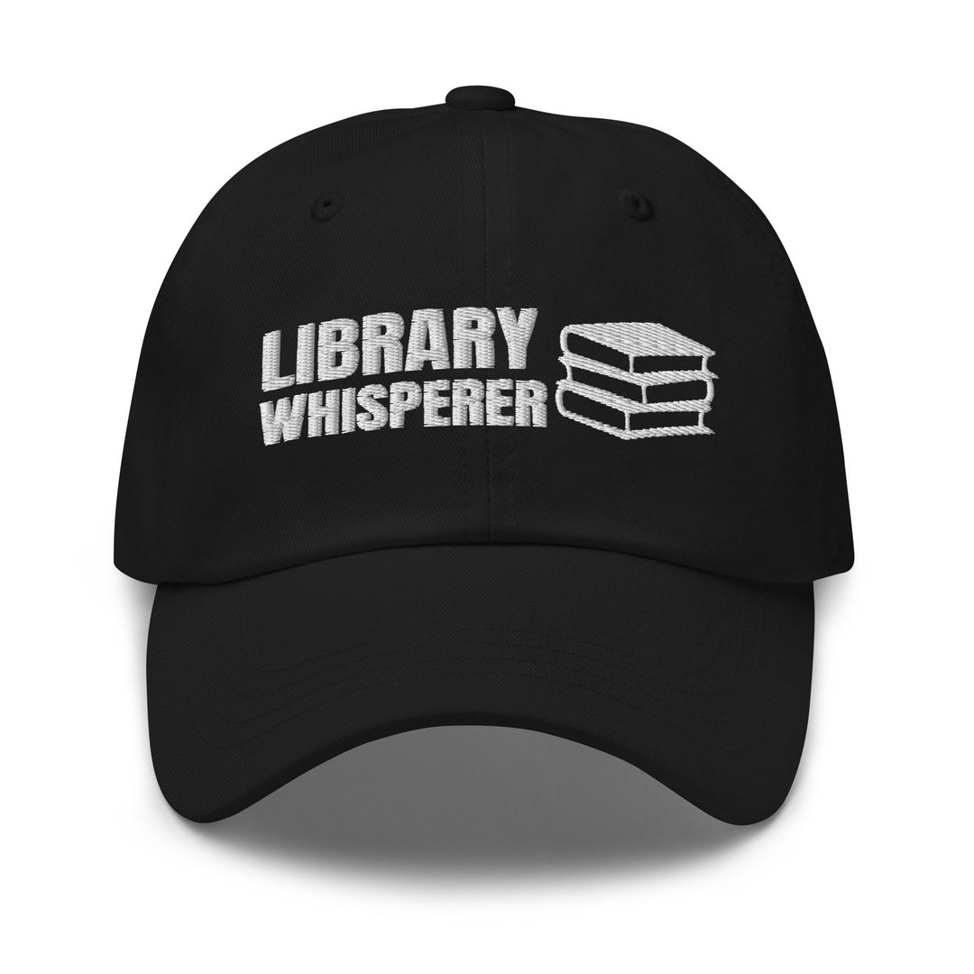 Library Whisperer Hat, Librarian Gift, Gift for Librarian, Library Gift ...