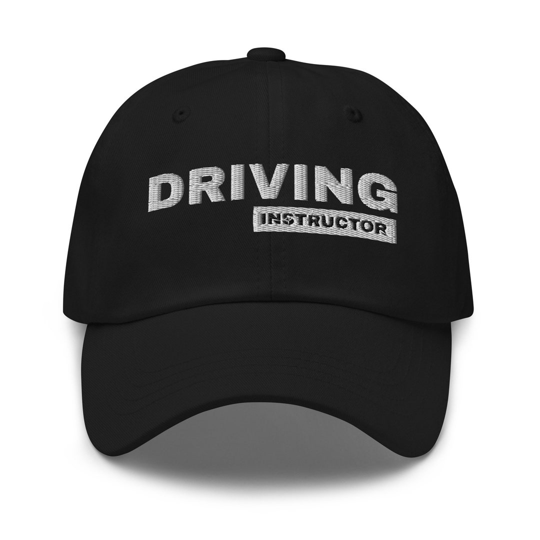 Driving Instructor Hat, Driving School, Embroidered Hat, Baseball Cap ...