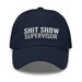 Shit Show Supervisor Hat, Funny Hats, Funny Quote Hats, Word Pun Hat ...