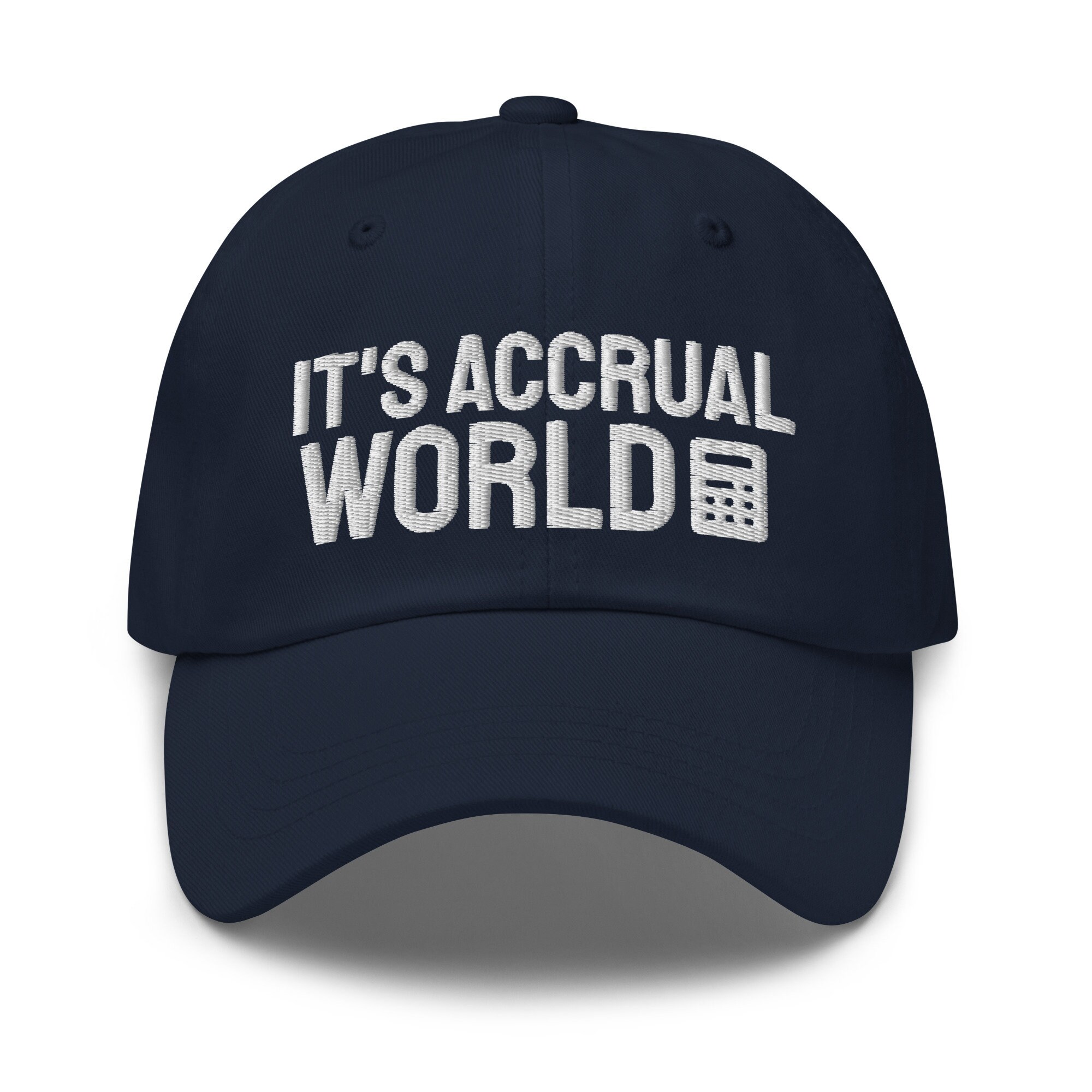 It's Accrual World Hat Accounting Gift Accountant Hat - Etsy