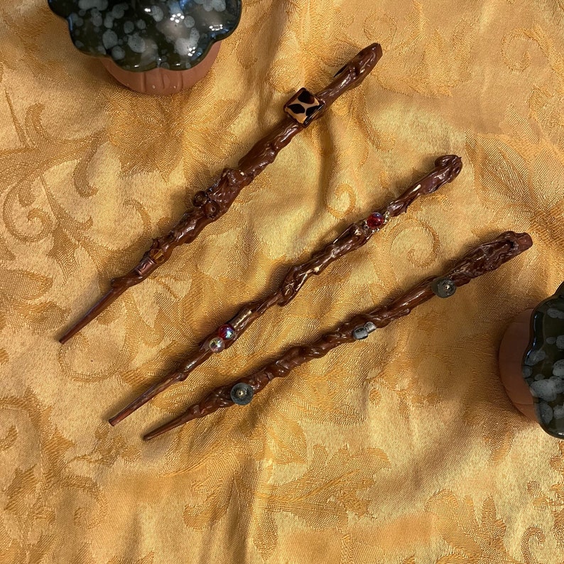 Enchanted Forest Magic Fairy Wand - Handcrafted - Etsy