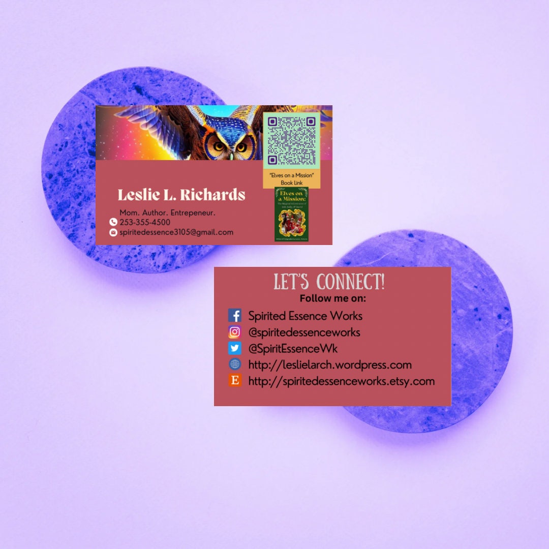 Customizable Digital Business Cards - Make a Lasting Impression - Etsy