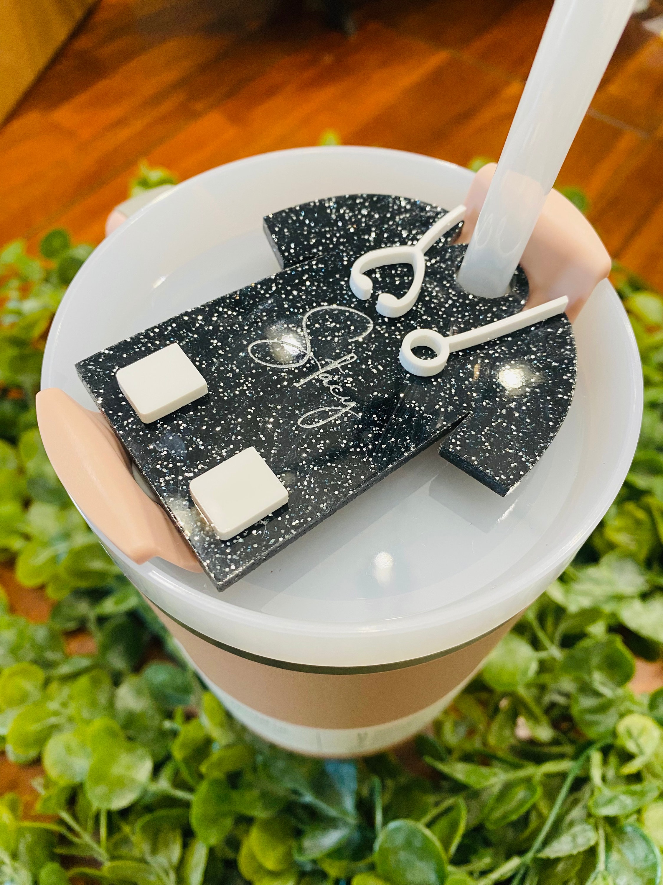 Personalized Stanley Cup Scrub Topper - Etsy