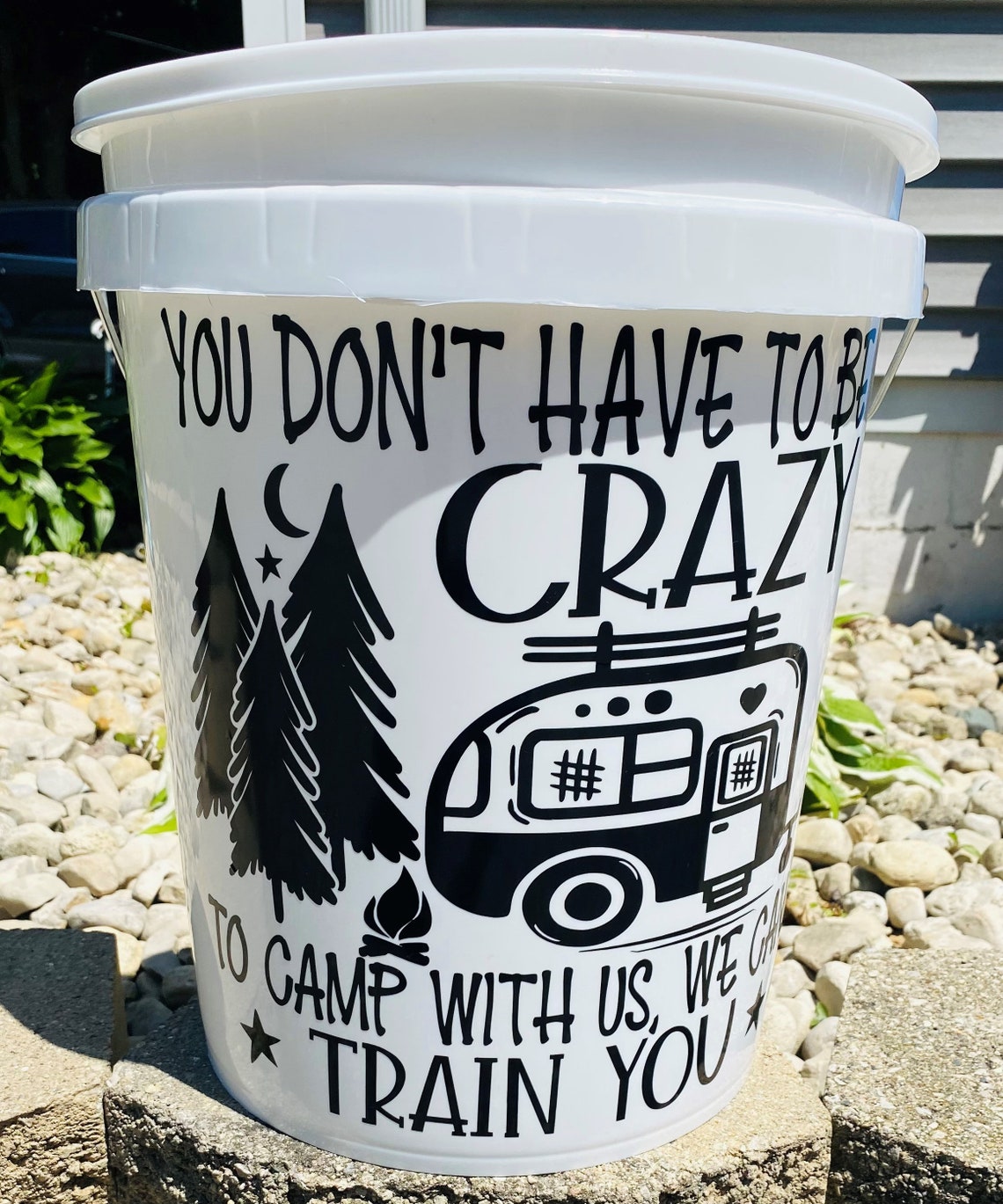 Custom LED Lighted Buckets...camping Pool Cabin Lake Deck - Etsy