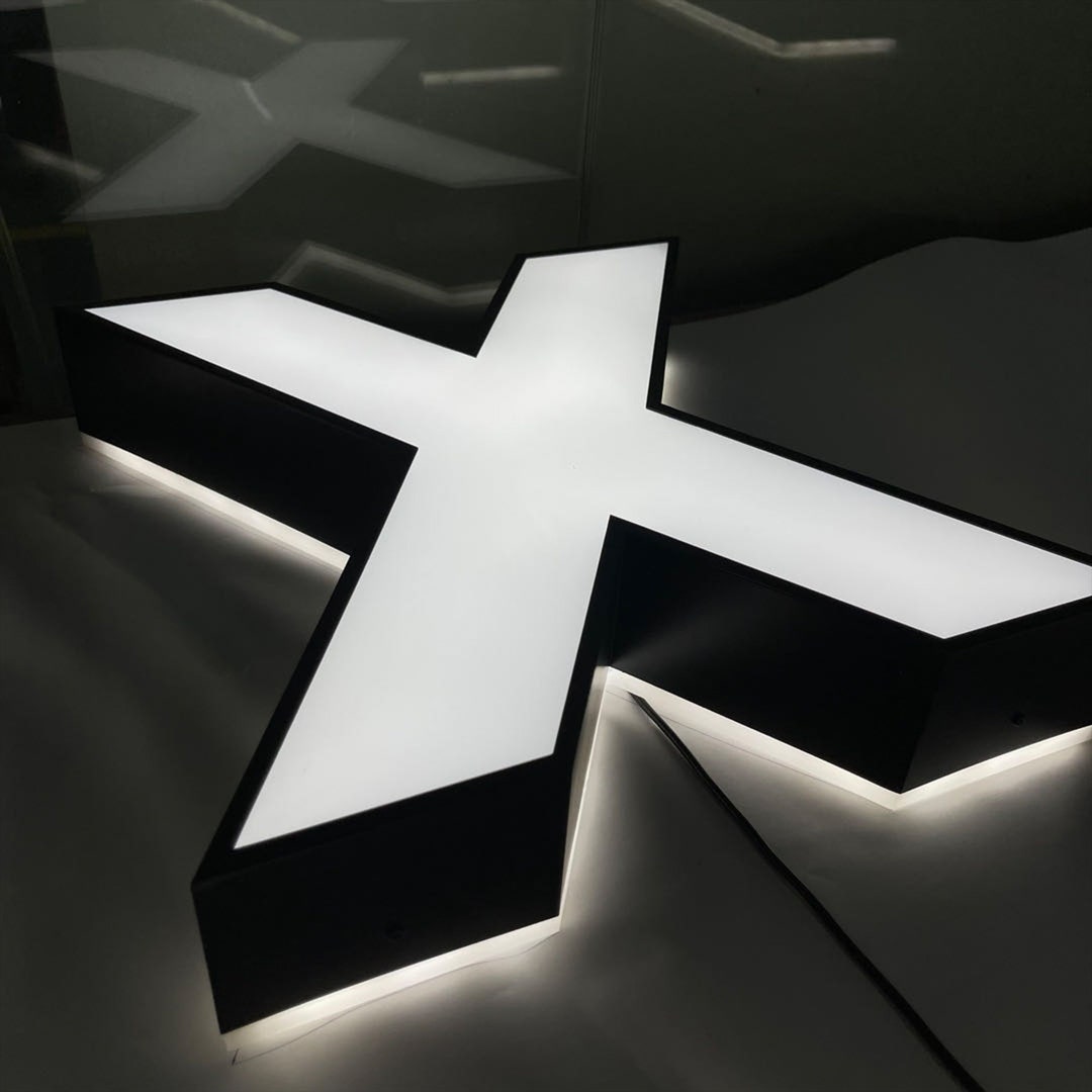 Business Metal Signs, Custom 3d Logo Business Signage,metal Channel ...