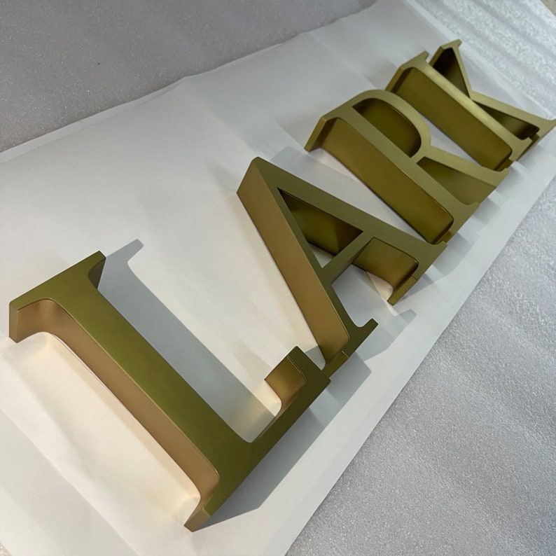 Storefront Illuminated Company Logo Words Signage,personalized Logo ...