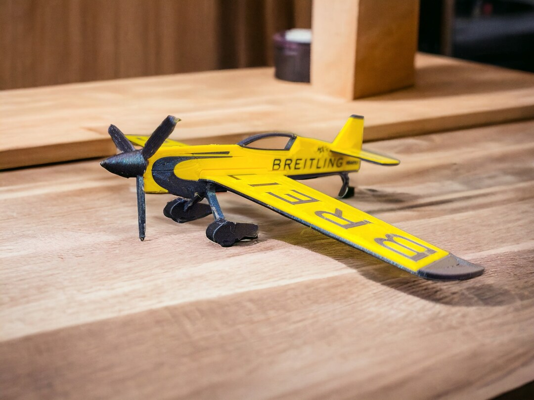 Unique "mxs-r Breitling" Snap-fit 3D Printed Aircraft Model Kit - No ...