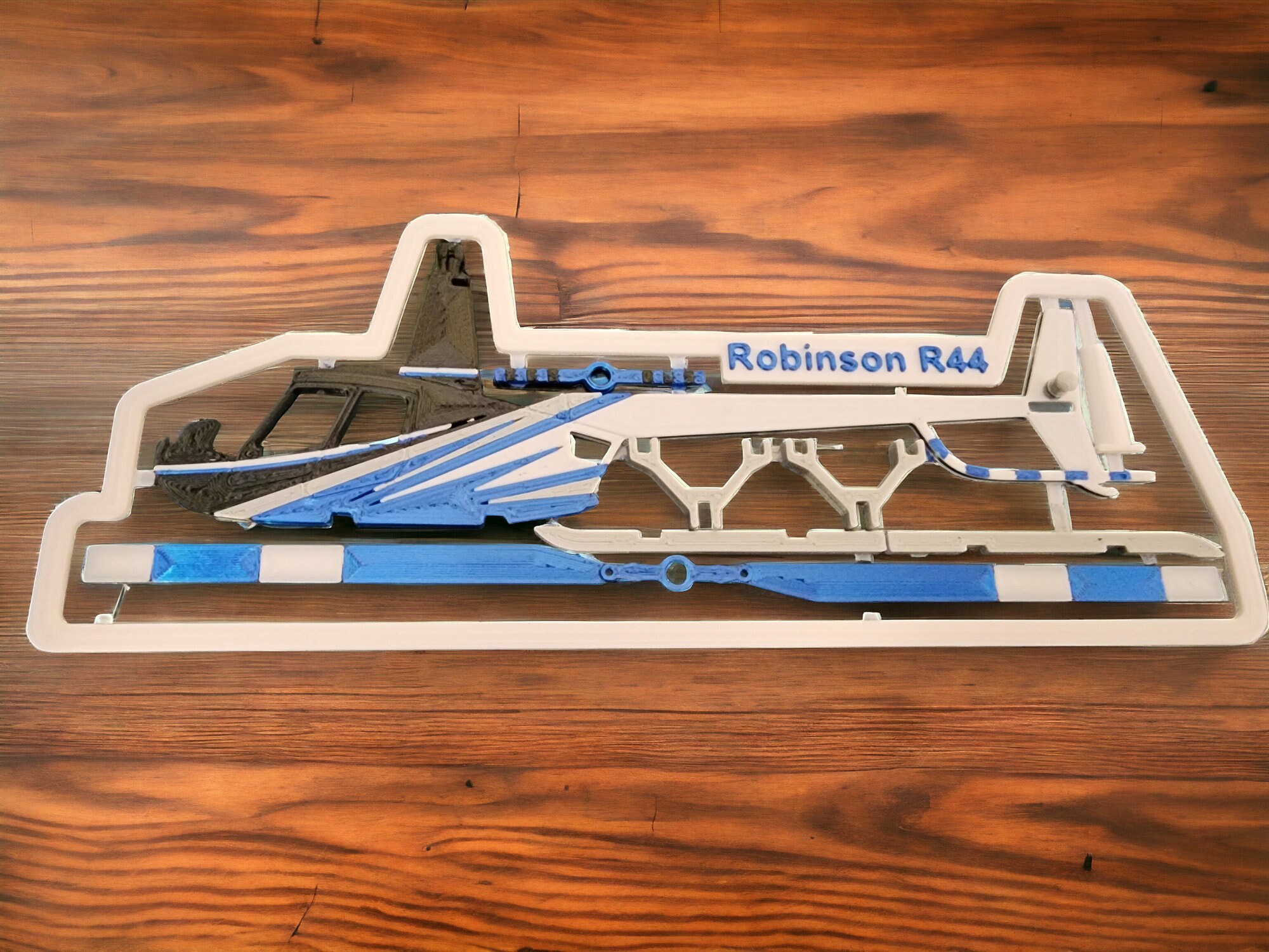 Unique "robinson R44" Snap-fit 3D Printed Helicopter Model Kit - No ...