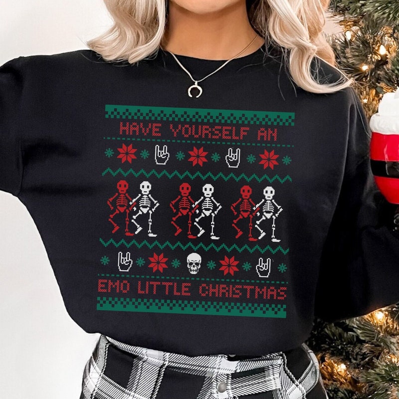 Emo Santa - Etsy