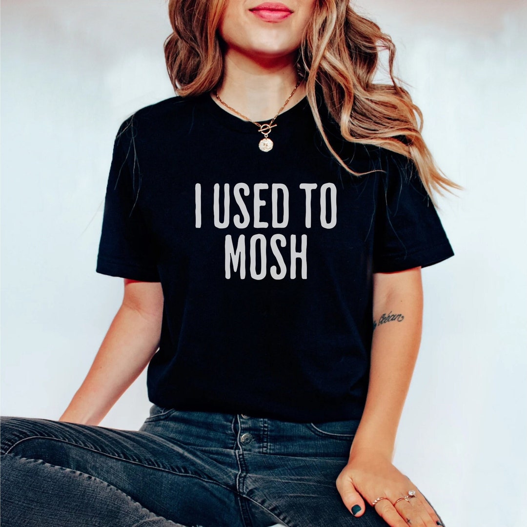 I Used to Mosh Shirt, Elder Emo Shirt, Emo Forever Elder Emo, Goth Girl Shirt, Alt Girl Shirt ...