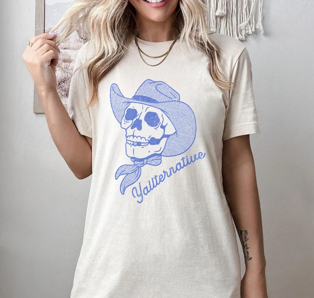 Yallternative Shirt, Western Gothic Shirt, Cowboy Killer Shirt, Emo ...