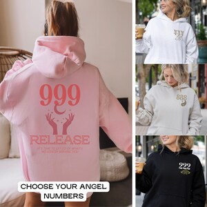 Angel Number Hoodie, Angel Numbers Shirt, Angel Numbers Gift, Celestial ...