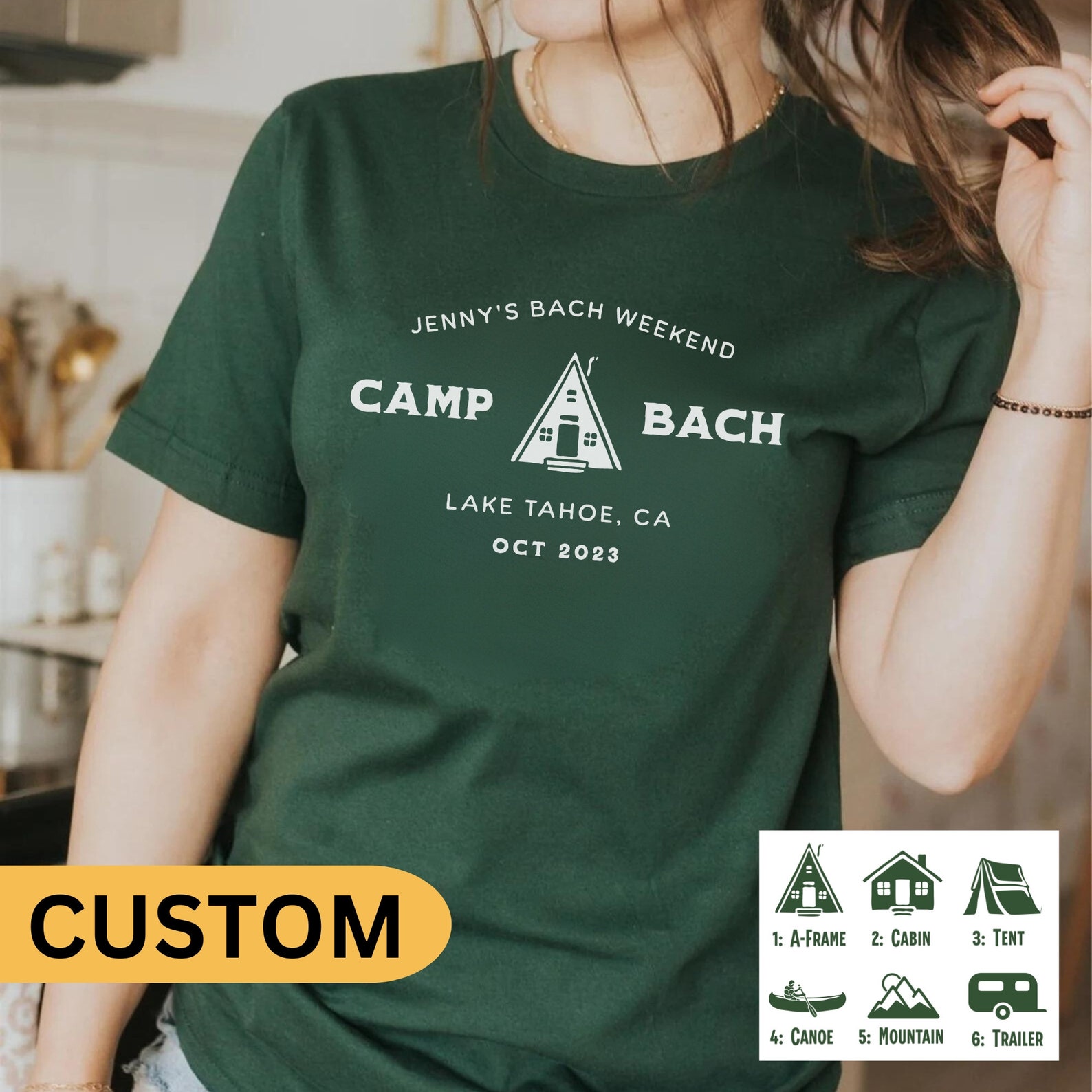 Camp Bach Shirt, Camp Bachelorette Shirt, Cabin Bachelorette, Camping ...