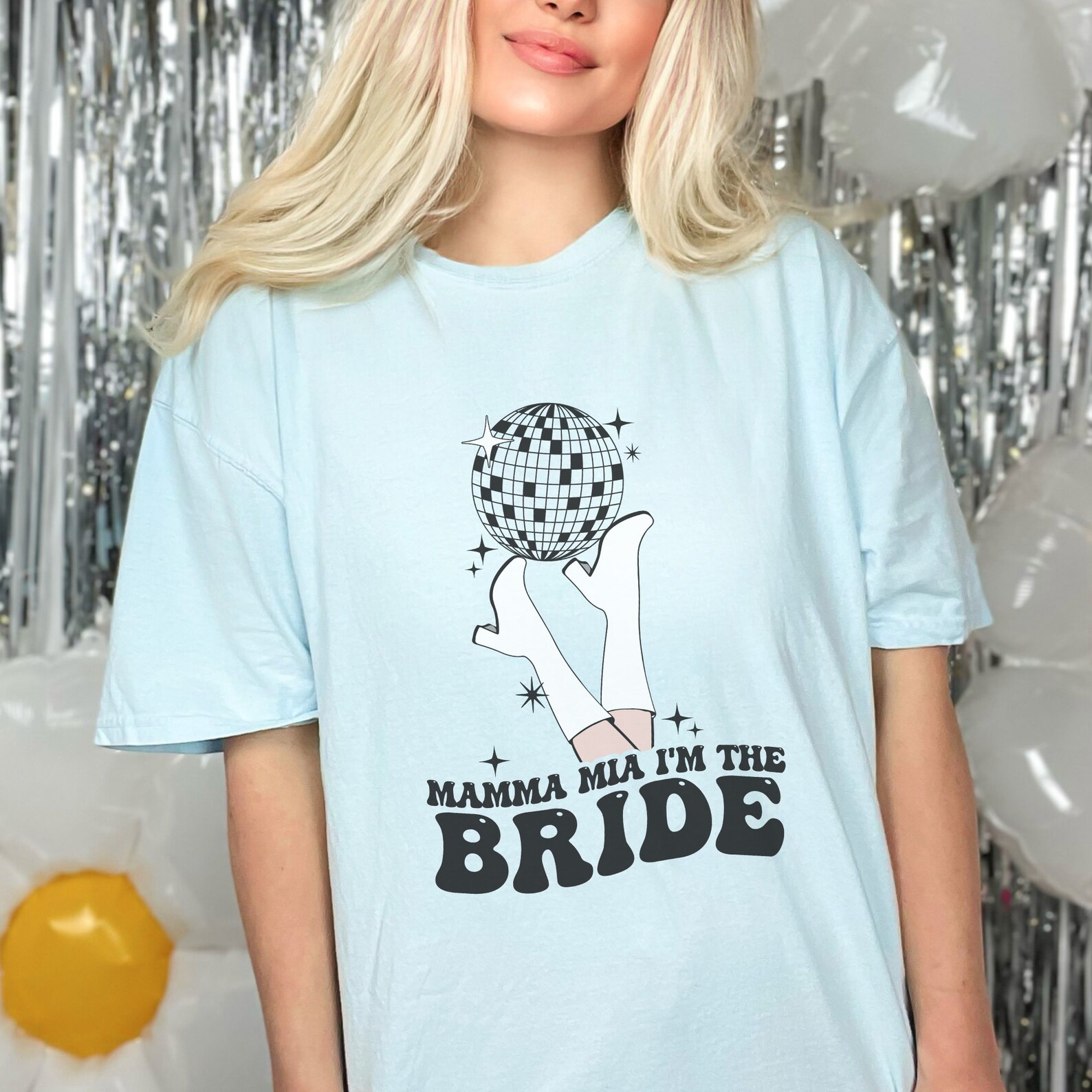 Mamma Mia Bachelorette Comfort Colors Shirt, Dancing Queen Bachelorette ...