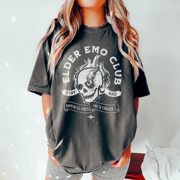 Oversized Emo Tshirts - Etsy