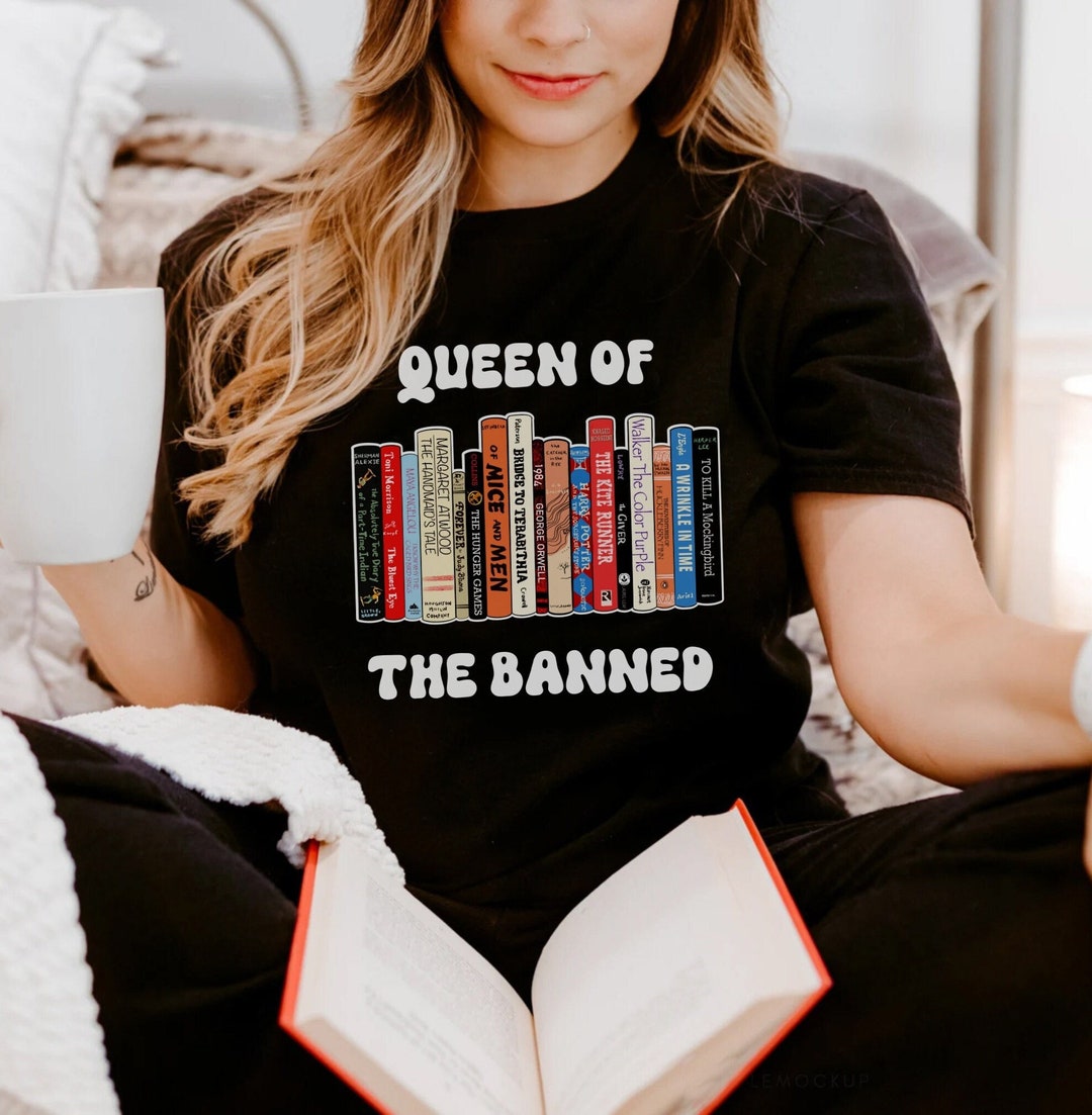 I'm With the Banned, Banned Books Shirt Reading Shirt, Librarian Shirt ...