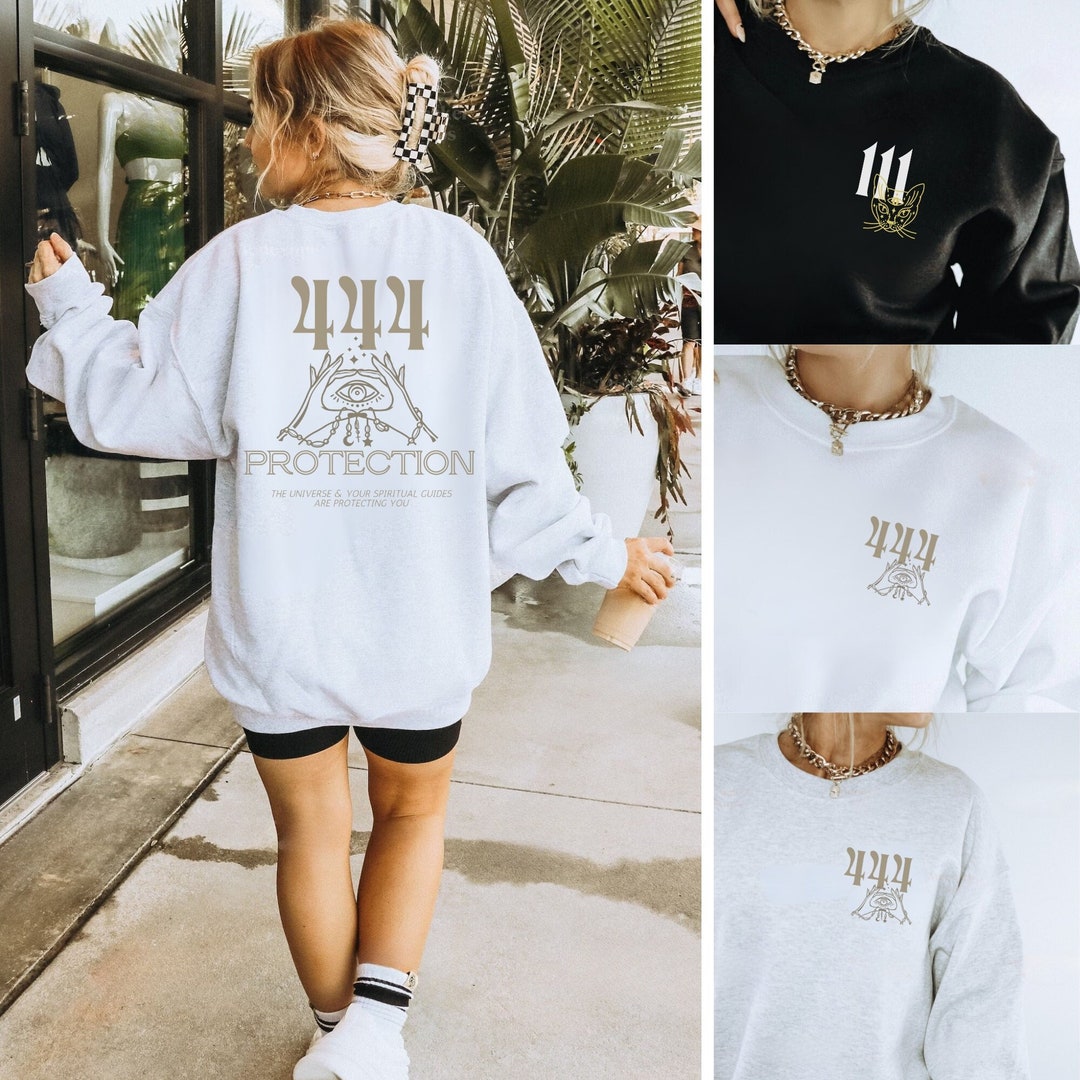 Angel Numbers Sweatshirt, Custom Angel Number, Angel Number Hoodie ...