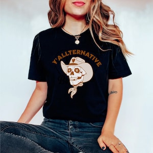Yallternative Shirt, Yallternative Tshirt, Emo Country Shirt, Gothic ...