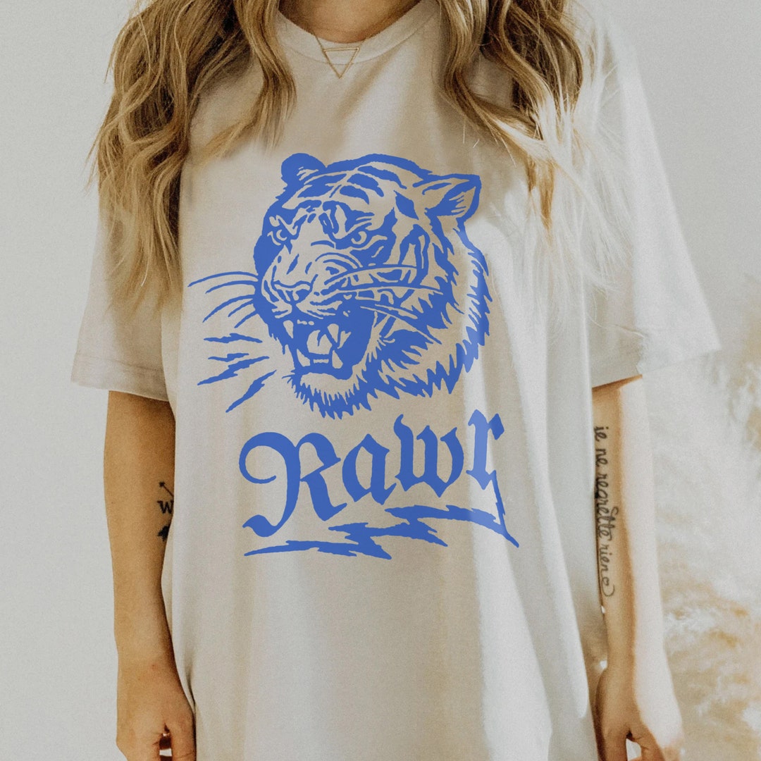 Easy Tiger Graphic Tee Shirt, Trendy Aesthetic Comfort Colors Graphic ...