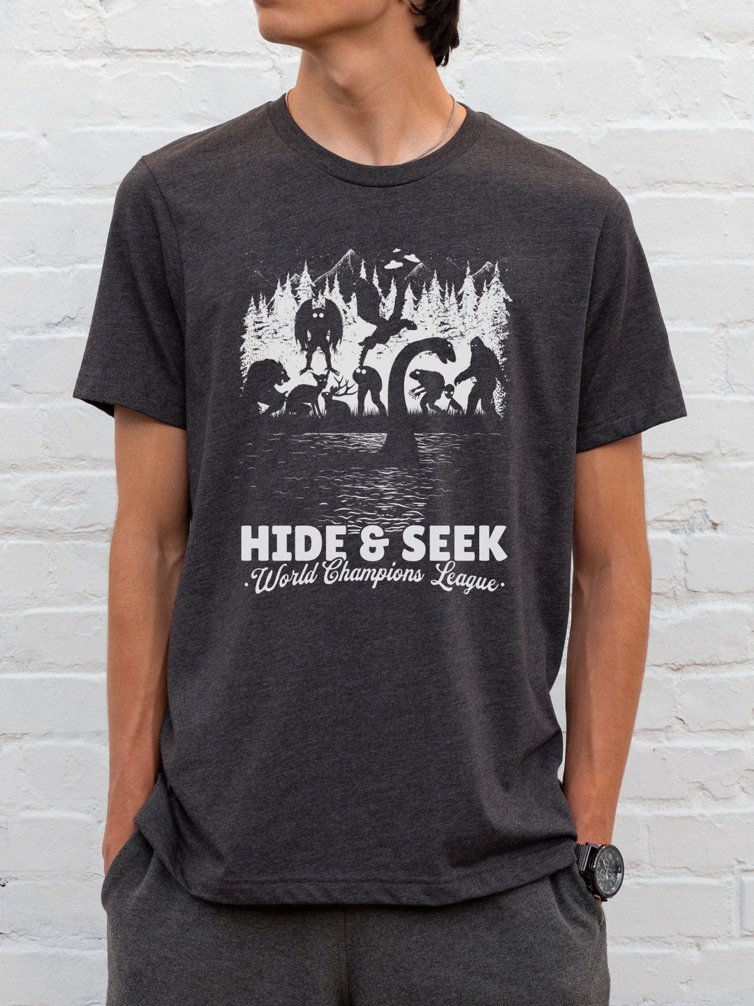 Cryptozoology Shirt, Cryptid Shirt, Mothman Shirt, Bigfoot Shirt ...