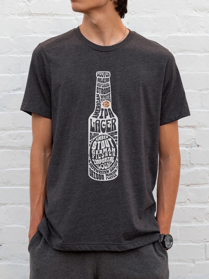 Craft Beer T Shirt, Beer Snob, Homebrew Shirt, Father's Day Beer Gift ...