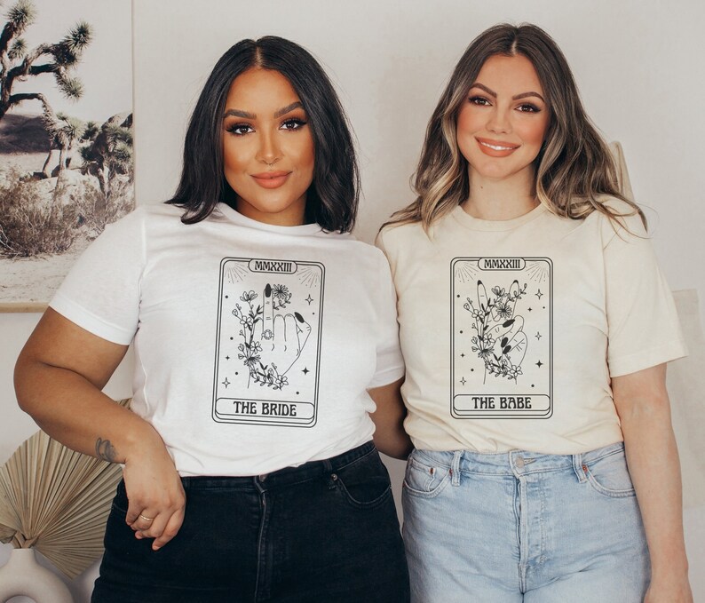 Witchy Bride Bride's Coven Bachelorette Shirt Tarot - Etsy