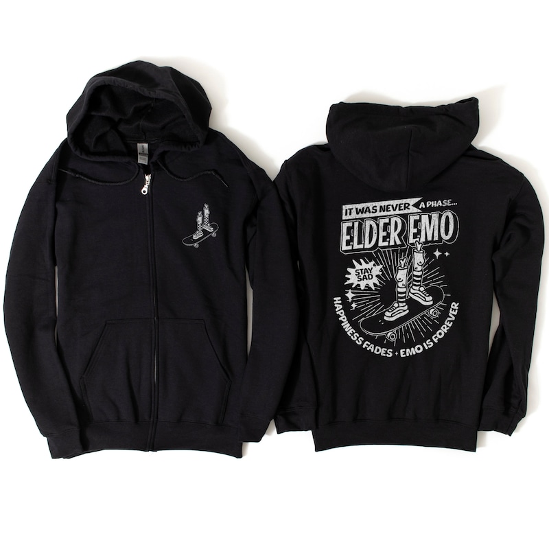 Emo Zip up Jackets - Etsy