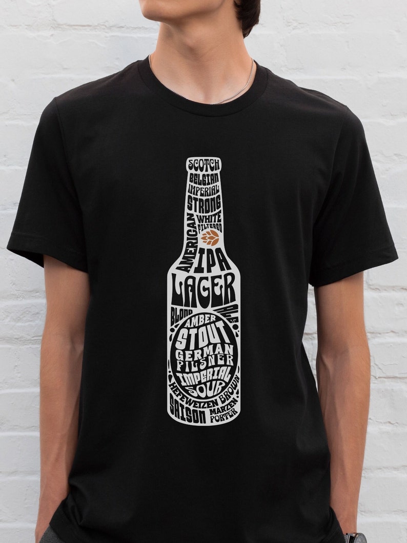 Craft Beer T Shirt, Beer Snob, Homebrew Shirt, Father's Day Beer Gift ...