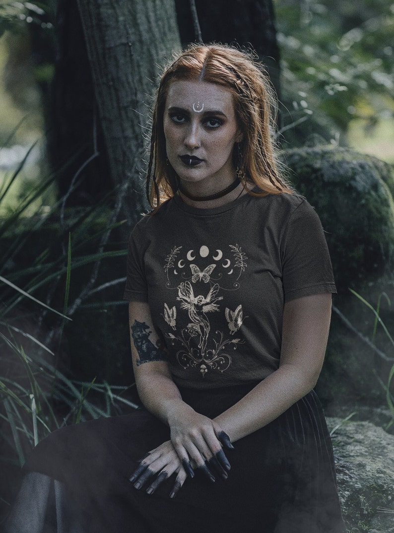 Fairycore Shirt, Fairy Grunge Aesthetic, Fairy Grunge Shirt, Mori Girl ...