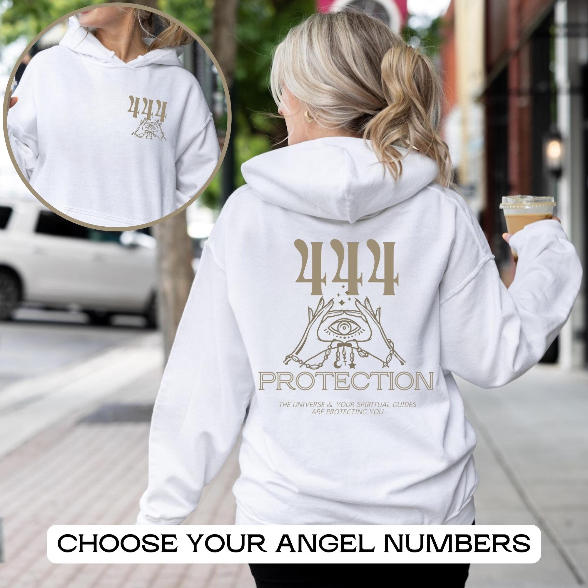 Angel Number Hoodie, Angel Numbers Shirt, Angel Numbers Gift, Celestial ...