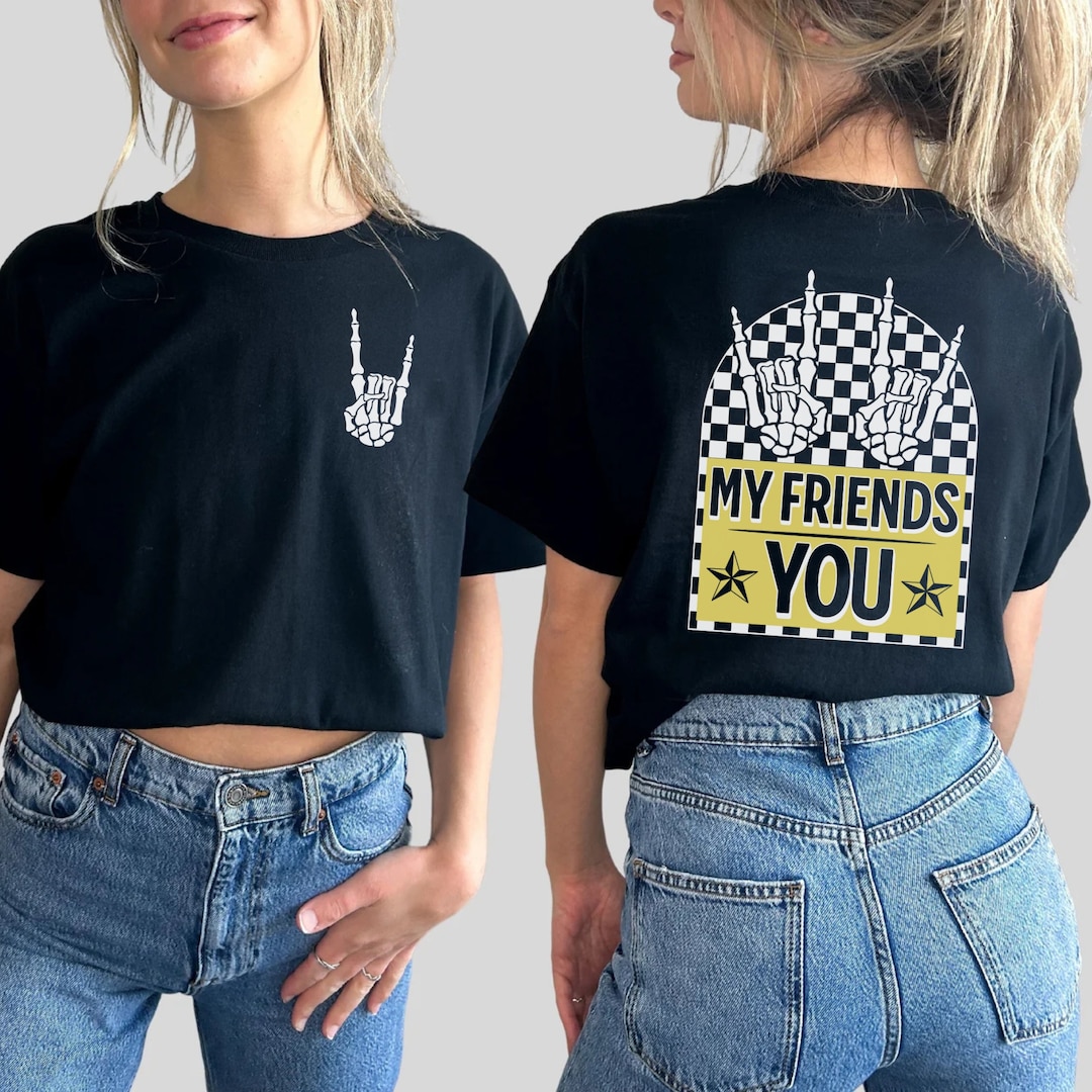 My Friends Over You, Elder Emo Shirt, Emo Concert Outfit, Emo Clothing ...